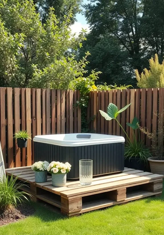 20 Budget-Friendly DIY Pallet Patio Deck Ideas That Look Like a Million ...