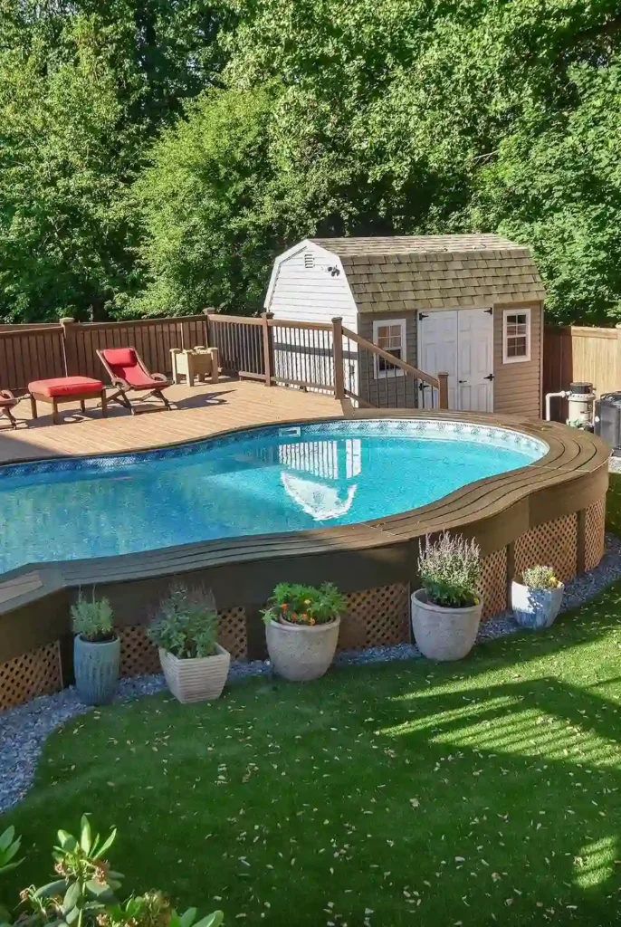 28 Create Above-Ground Pool Ideas to Enhance Your Perfect Swimming Retreat