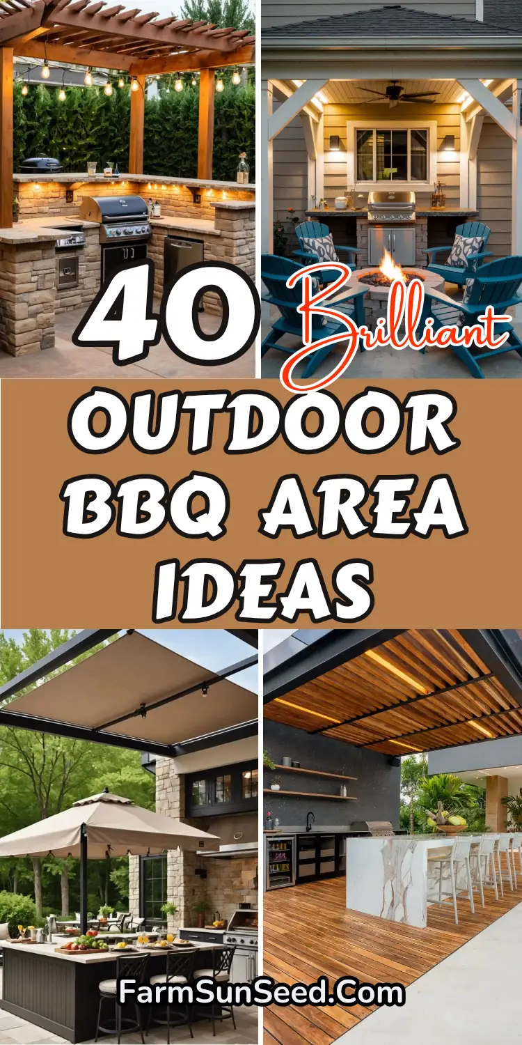 40 Outdoor BBQ Area Ideas That Make Cooking Outside Easy