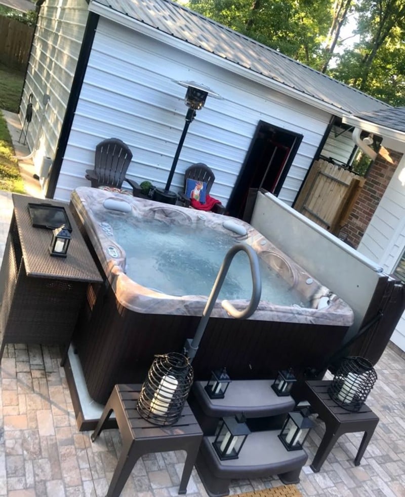 35 Fantabulous Hot Tub Patio Ideas On A budget