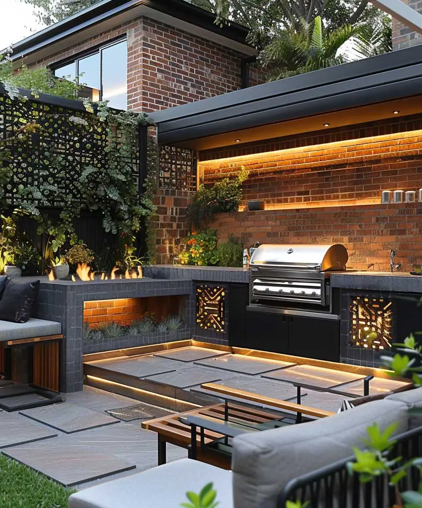 40 Outdoor BBQ Area Ideas That Make Cooking Outside Easy