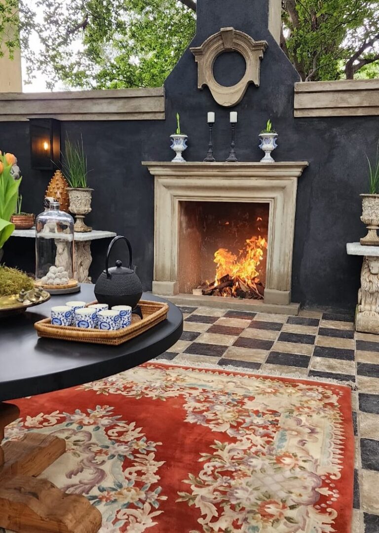 35 Epic Outdoor Stone Fireplace Ideas to Transform Your Yard