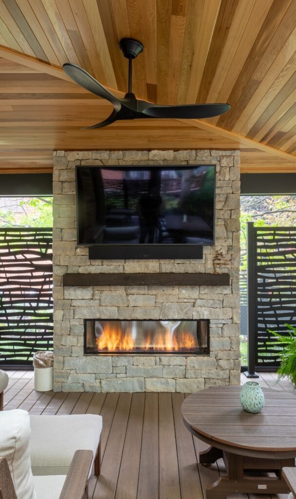 35 Epic Outdoor Stone Fireplace Ideas to Transform Your Yard