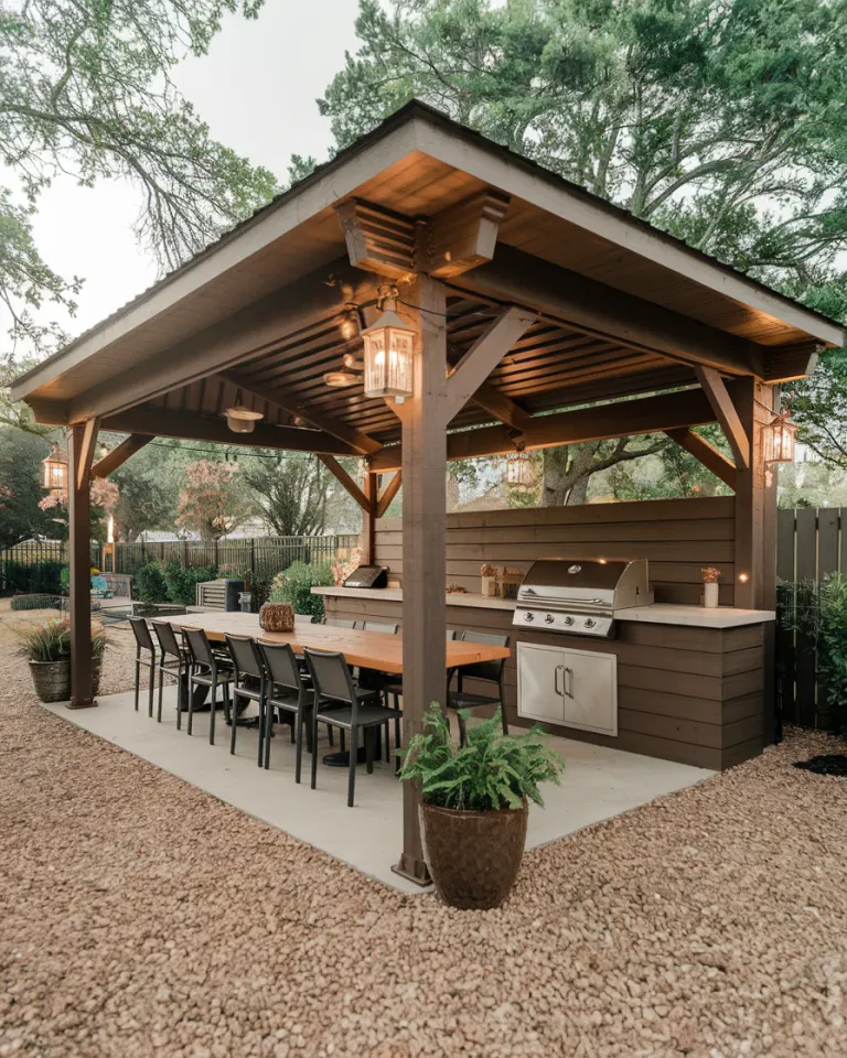 40 Outdoor BBQ Area Ideas That Make Cooking Outside Easy