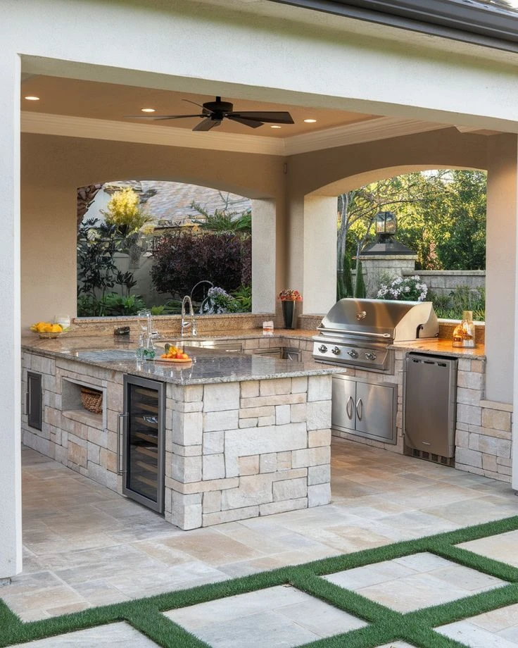 25 Sizzling Outdoor Kitchen Ideas That’ll Make You Cancel Restaurant ...
