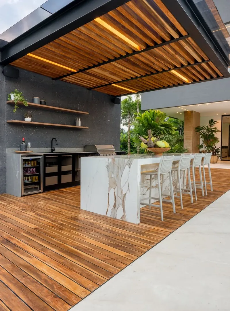 40 Outdoor BBQ Area Ideas That Make Cooking Outside Easy