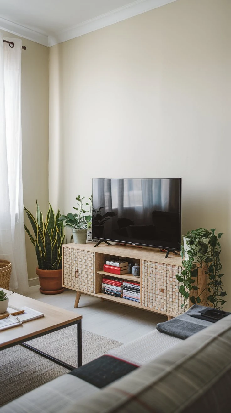 50 Smart Living Room Design Ideas With TV Storage and Sectional Sofa to ...
