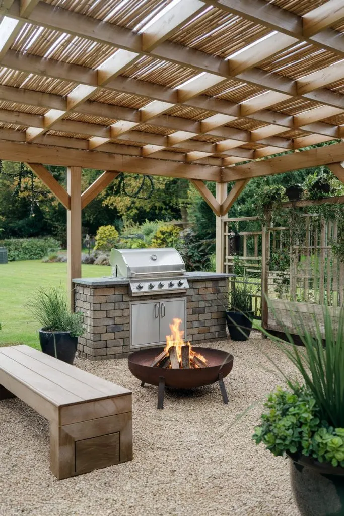 40 Outdoor BBQ Area Ideas That Make Cooking Outside Easy
