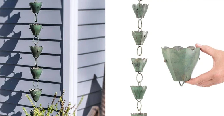 31 Beautiful DIY Rain Chain Ideas (Create Your Own Now For The Rainy ...