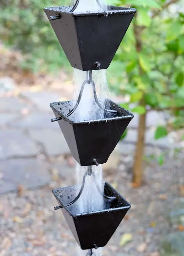 31 Beautiful DIY Rain Chain Ideas (Create Your Own Now For The Rainy ...