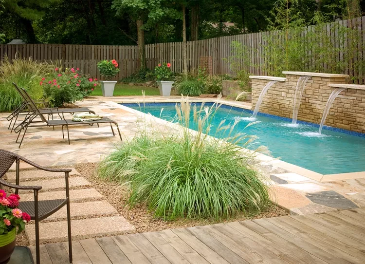 40 Natural-Looking Backyard Waterfall Ideas That Instantly Boost Your ...