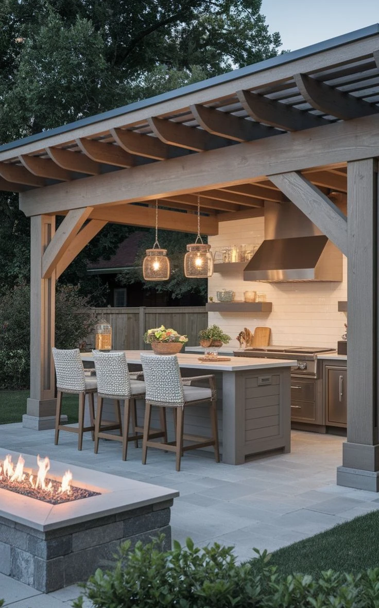 25 Sizzling Outdoor Kitchen Ideas That’ll Make You Cancel Restaurant ...