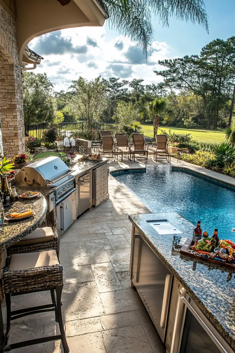 40 Outdoor BBQ Area Ideas That Make Cooking Outside Easy