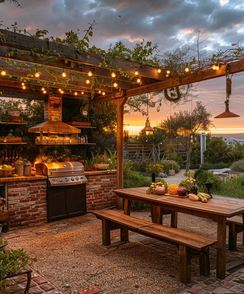 40 Outdoor BBQ Area Ideas That Make Cooking Outside Easy