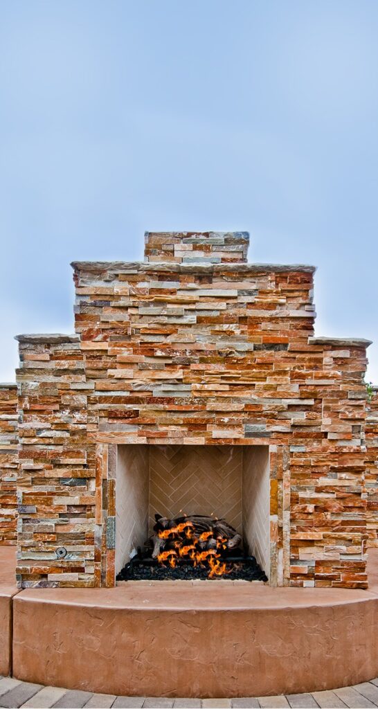 35 Epic Outdoor Stone Fireplace Ideas to Transform Your Yard