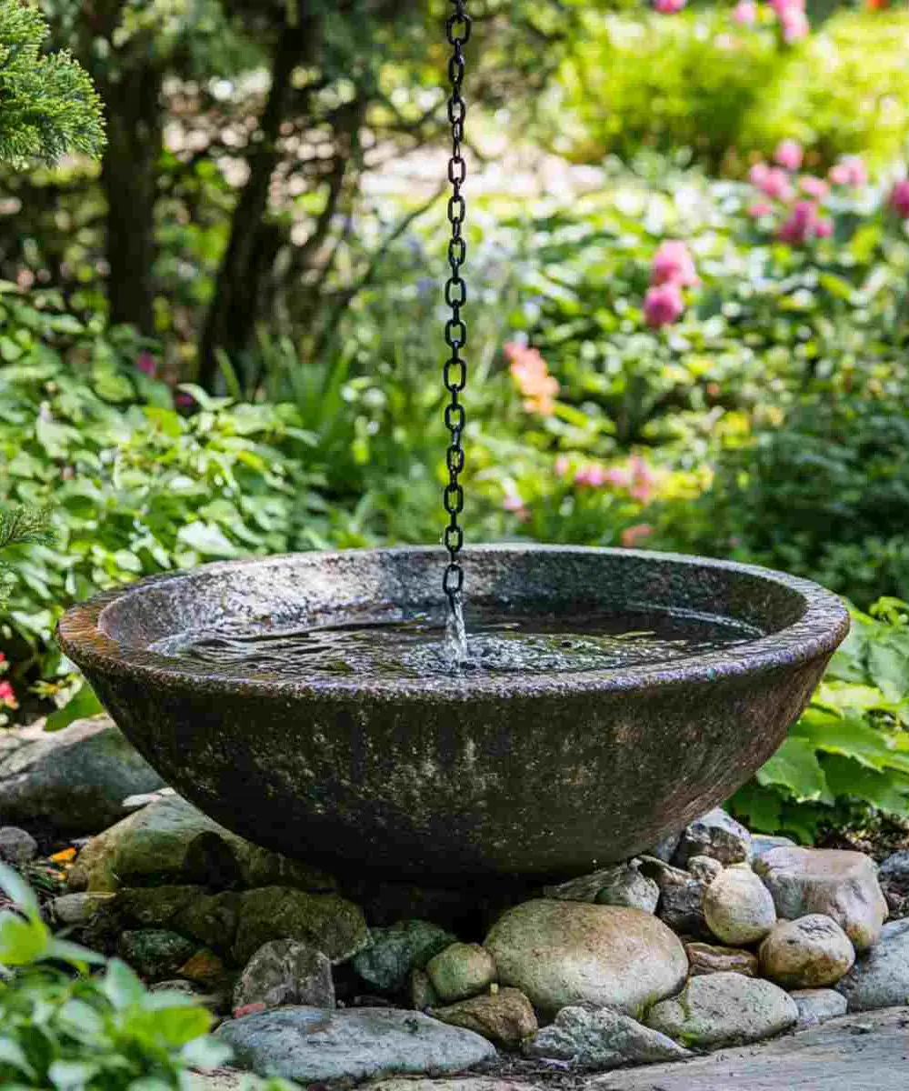 31 Beautiful DIY Rain Chain Ideas (Create Your Own Now For The Rainy ...