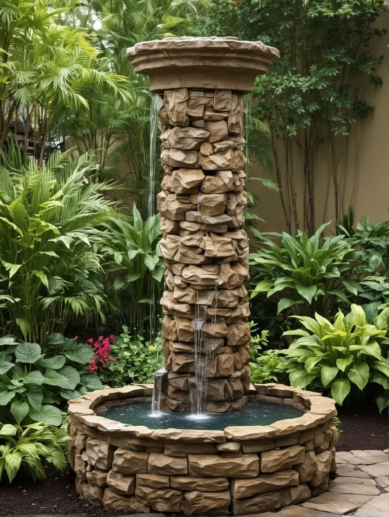 40 Natural-Looking Backyard Waterfall Ideas That Instantly Boost Your ...