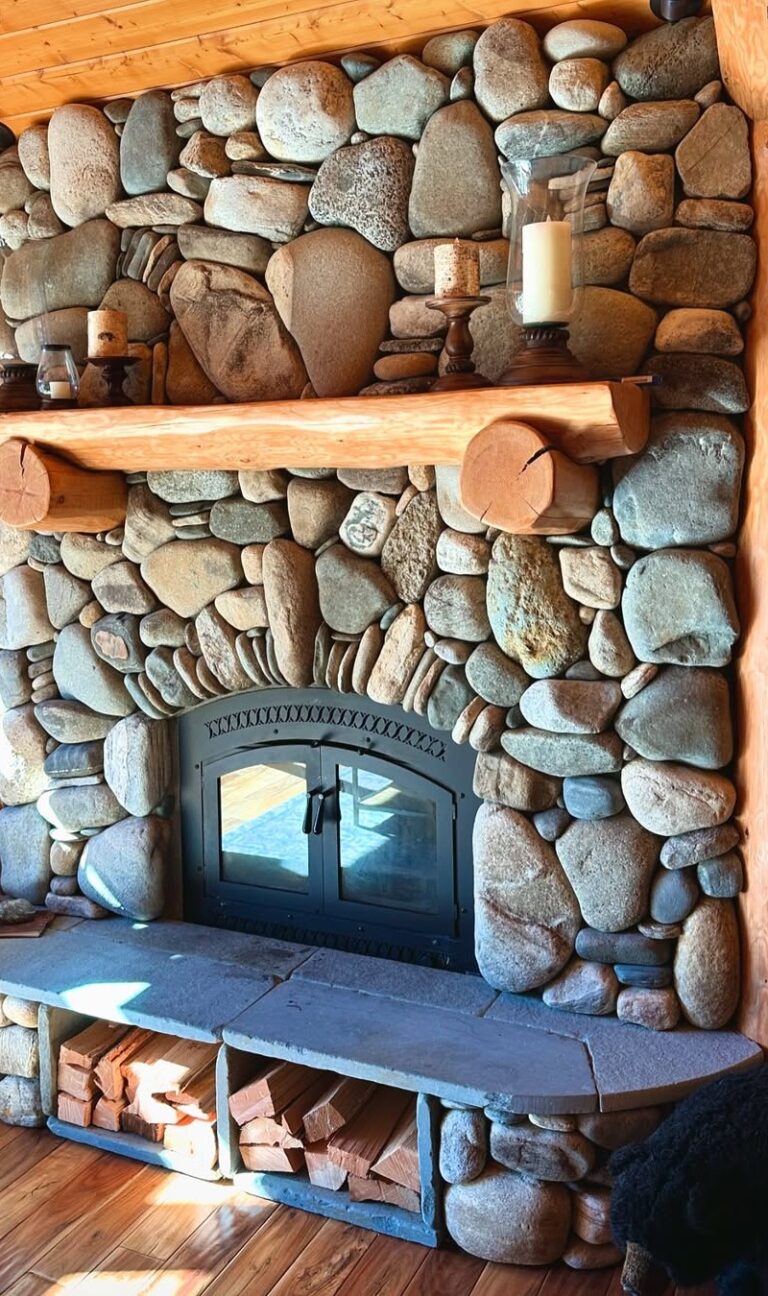 35 Epic Outdoor Stone Fireplace Ideas to Transform Your Yard