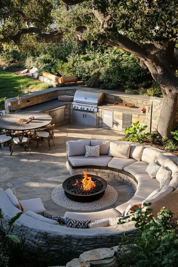 40 Outdoor BBQ Area Ideas That Make Cooking Outside Easy