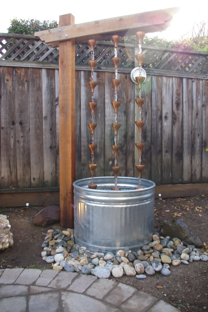 31 Beautiful DIY Rain Chain Ideas (Create Your Own Now For The Rainy ...