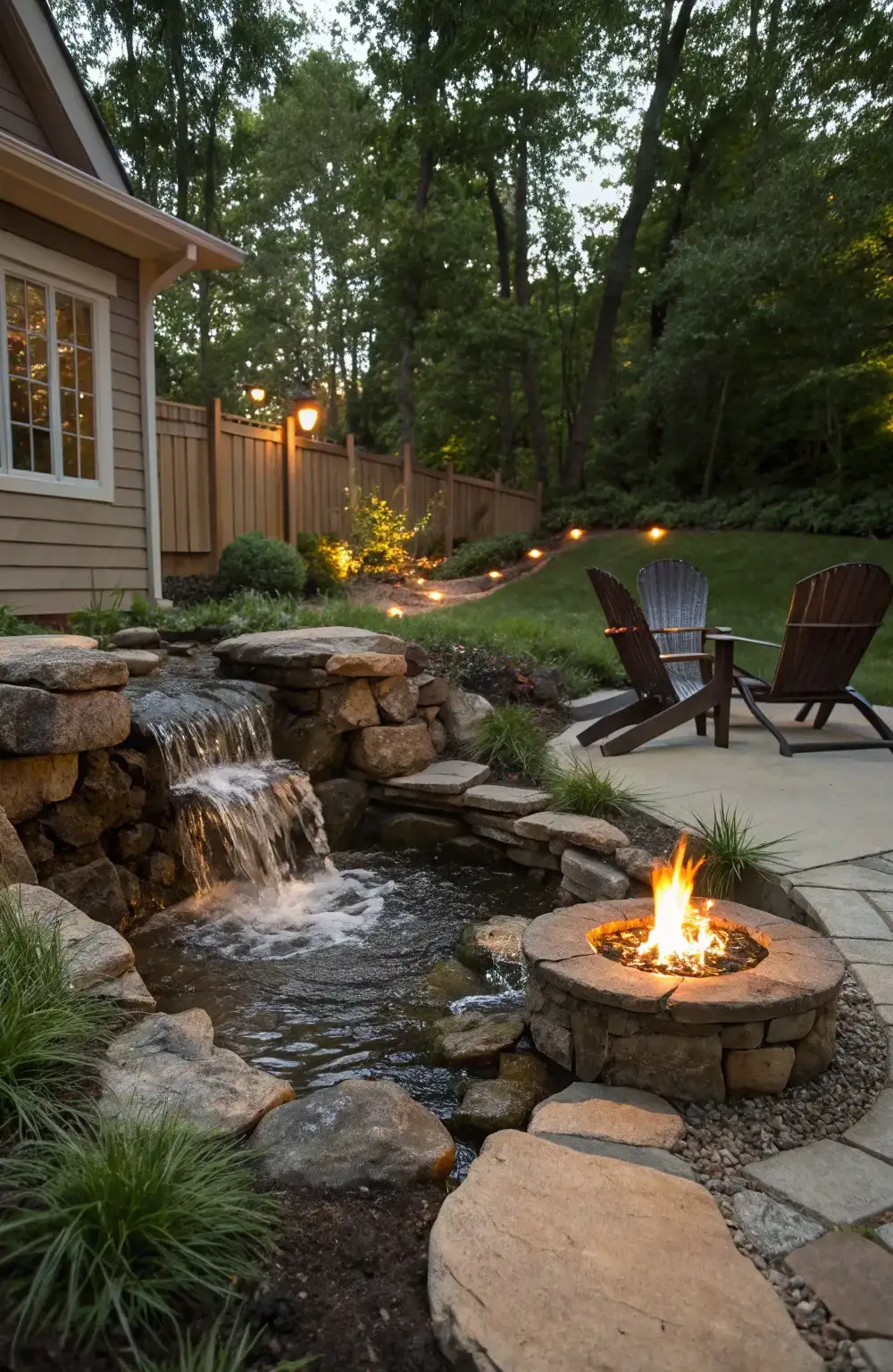 40 Natural-Looking Backyard Waterfall Ideas That Instantly Boost Your Home Value by $15K+ (DIY ...