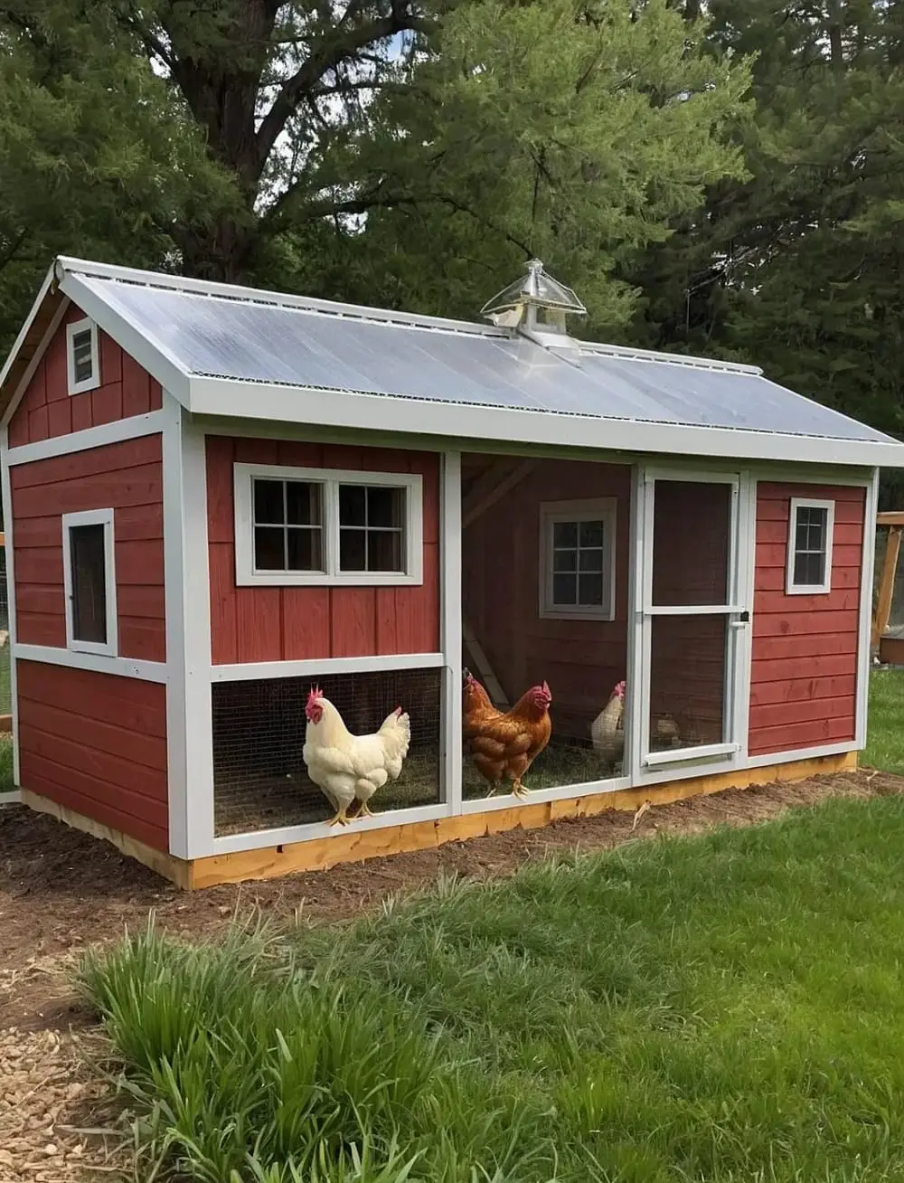 Functional Inside Chicken Coop Designs (30 Easy To Clean Interior Ideas)