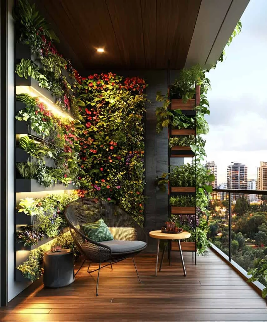 40 Different Ways To Decorate Balcony Garden Ideas (Low-Maintenance ...