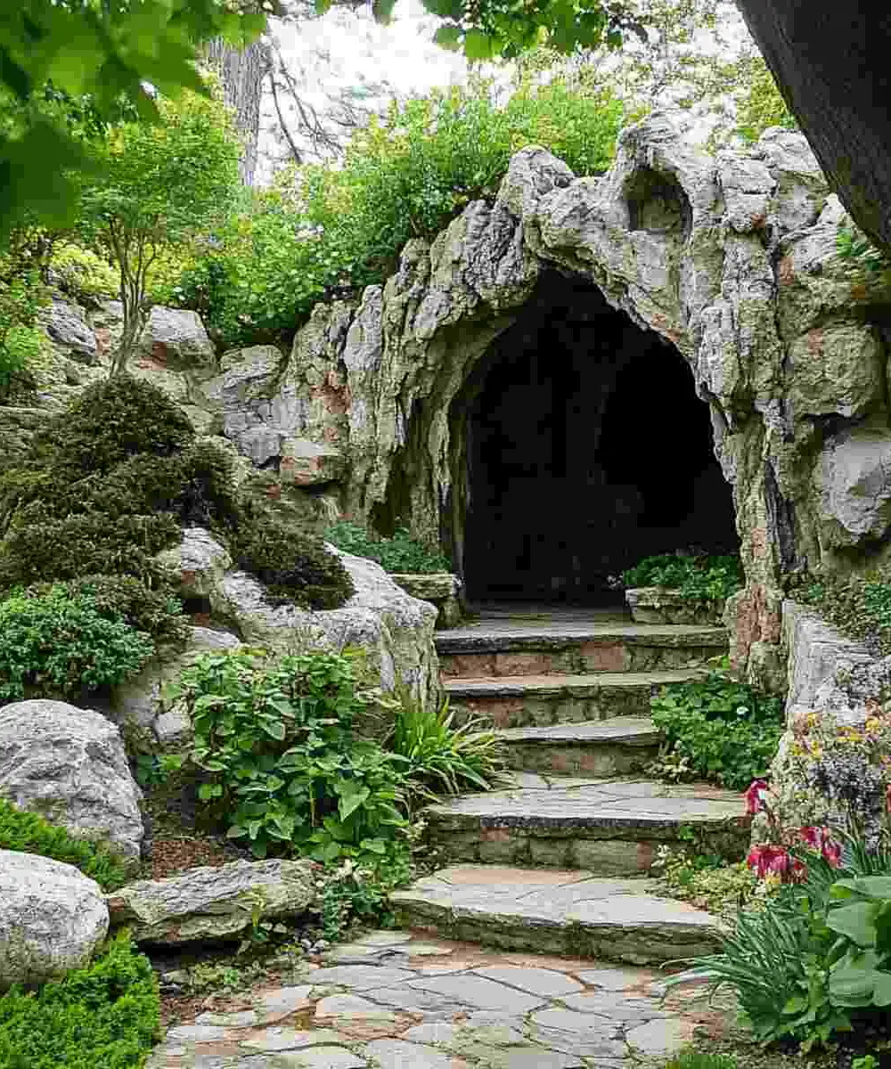 31 Mind-Blowing Grotto Garden Ideas That Will Make Your Yard the Most ...
