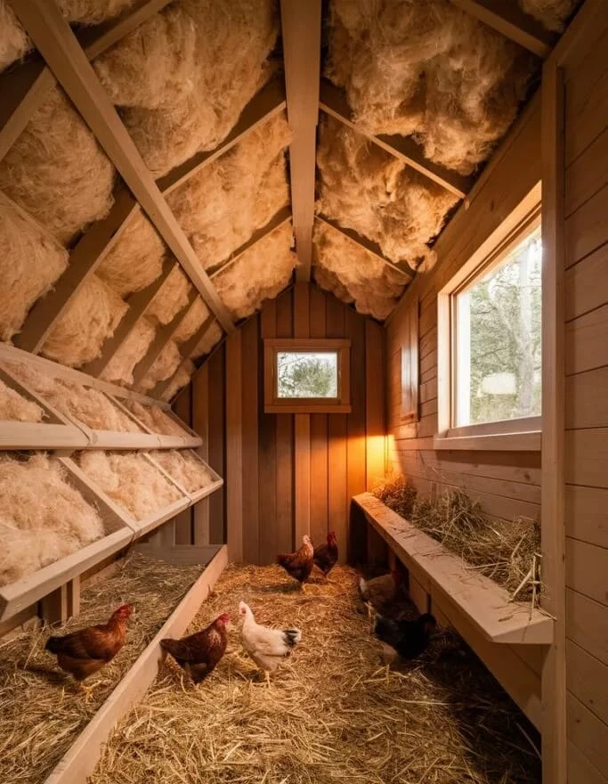 Functional Inside Chicken Coop Designs (30 Easy To Clean Interior Ideas)
