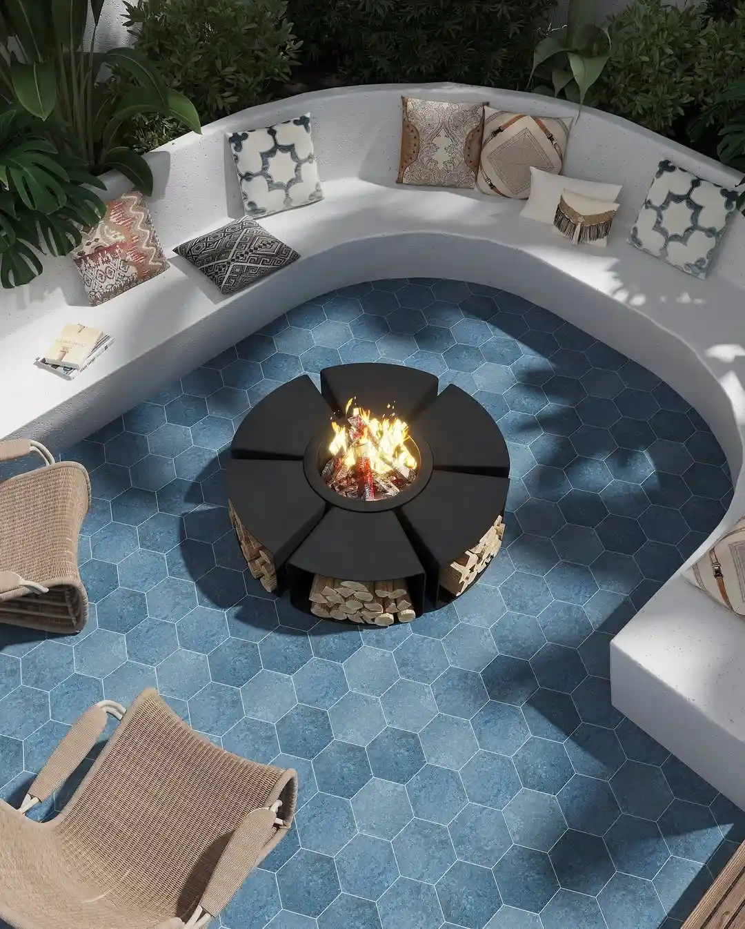 35 Mind-blowing Round Fire Pit Ideas for Your Outdoor Space