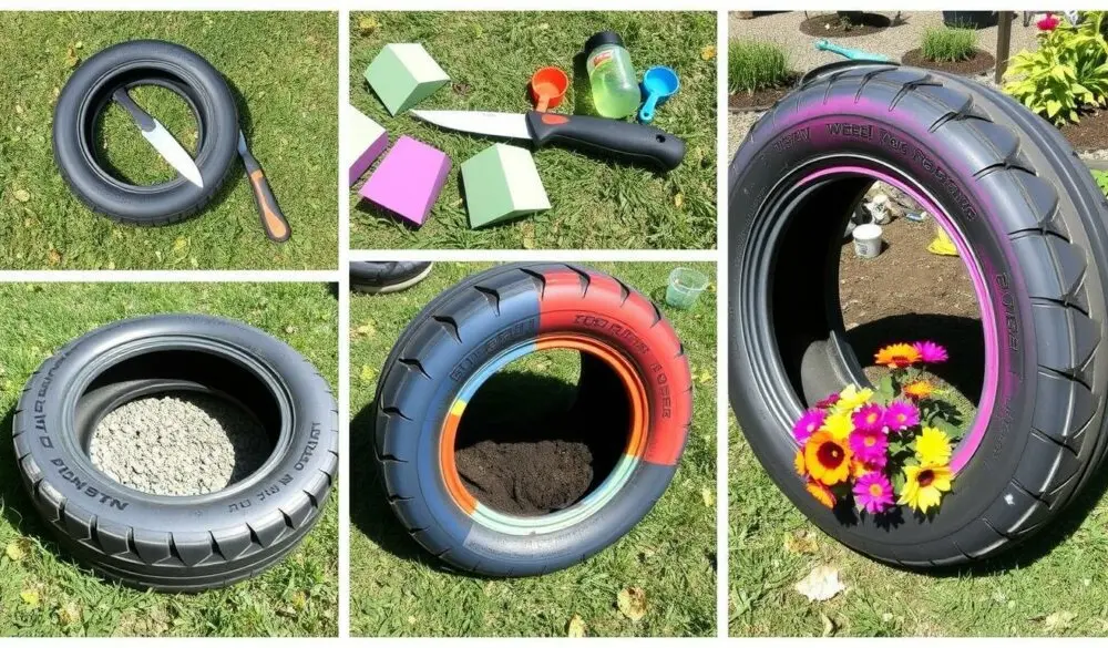 How to Make Tire Planters That Actually Look Good: A Step-by-Step Guide