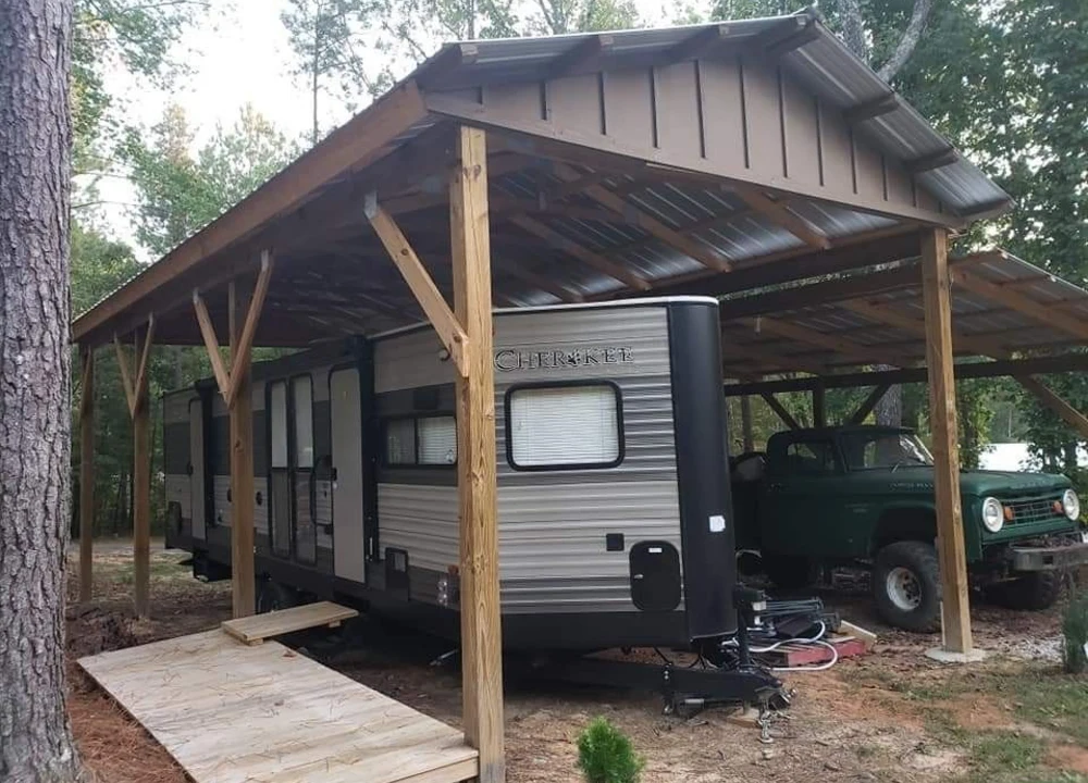 34 Shaded RV Shelter Ideas for Ultimate Protection and Comfort