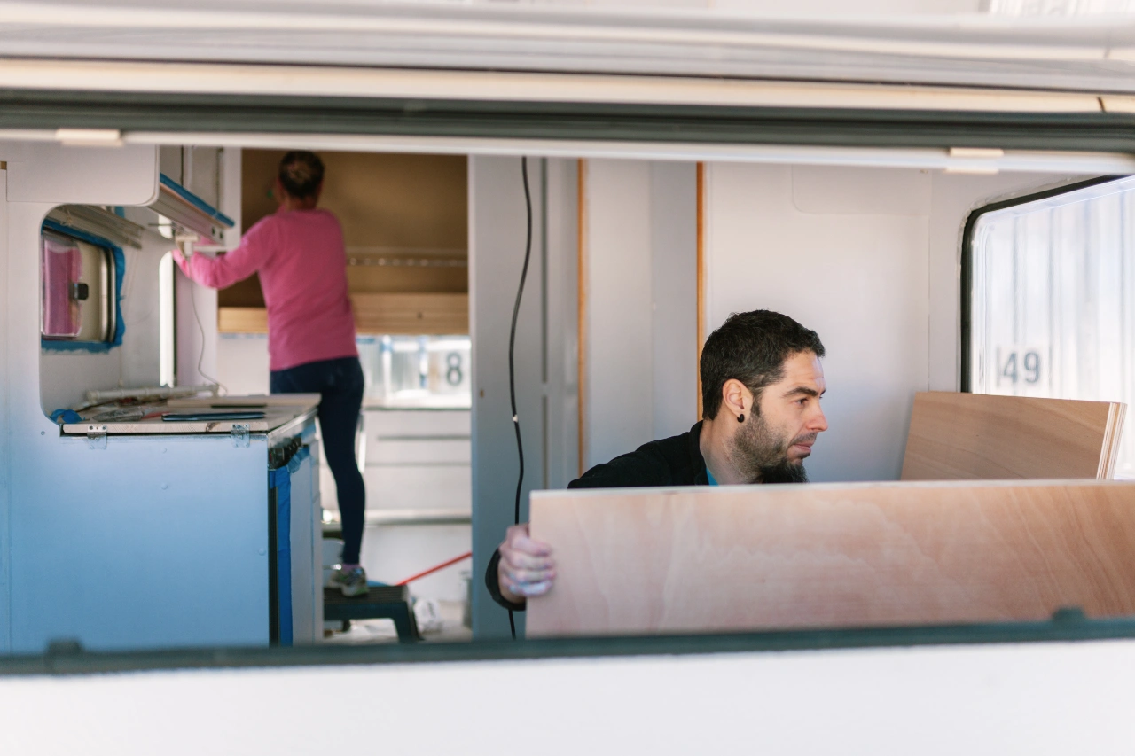 Winter in an RV vs. Tiny Home: The Climate Control Battle